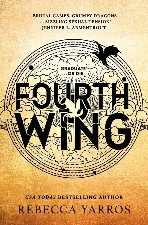 Електронна книга Fourth Wing (Четверте крило мовою оригіналу) - скачати ...